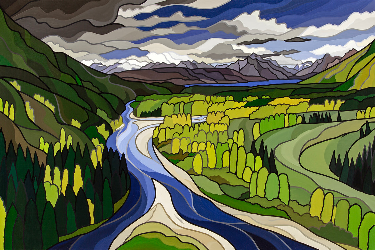 West Glacier – James Weikert Original Art